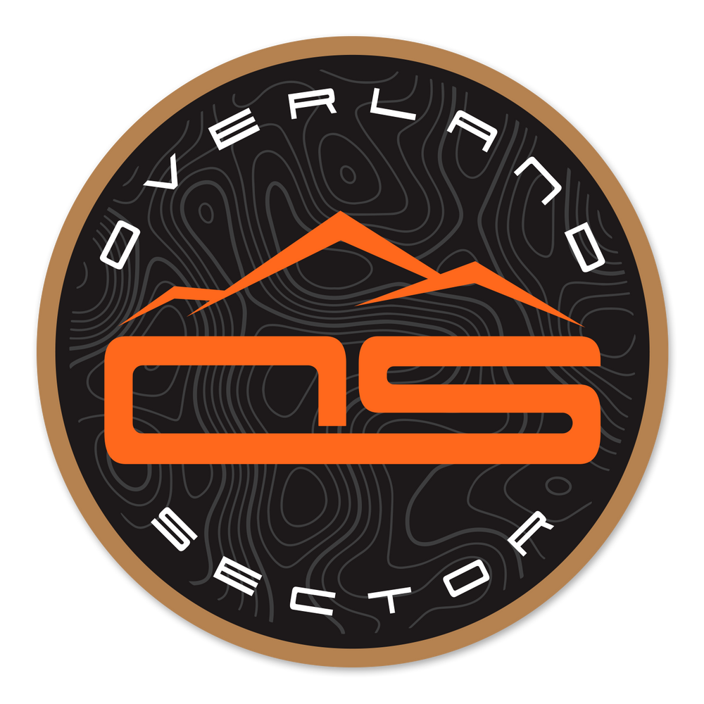 OVERLAND SECTOR WHEELS | Official Brand Sticker Off-Road Wheels Rims ...