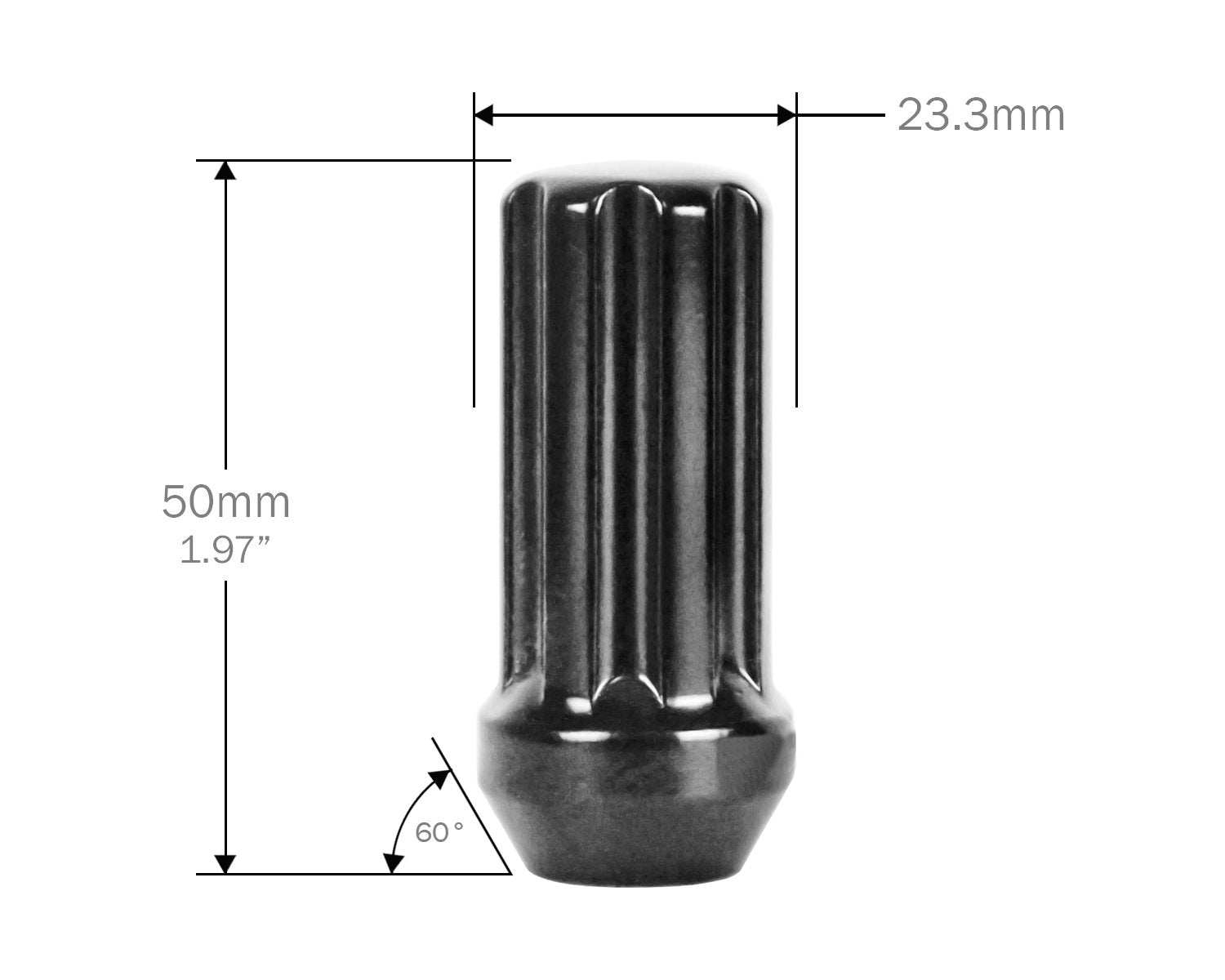 Buy Off-Road Truck Large Diameter 7-Spline 32pc Lug Nut Wheel Install ...